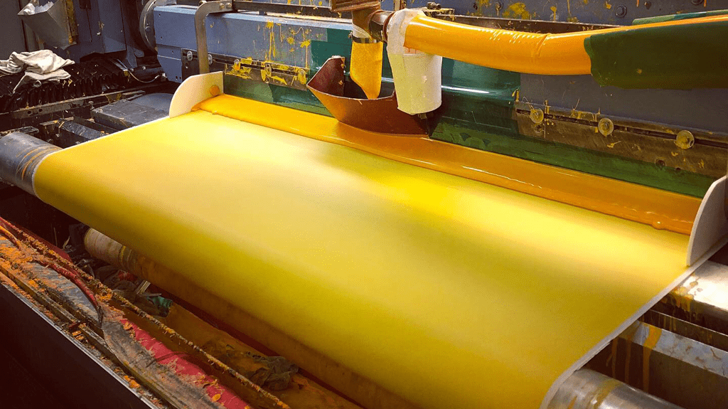 Production Process Technology | Trelleborg Engineered Coated Fabrics
