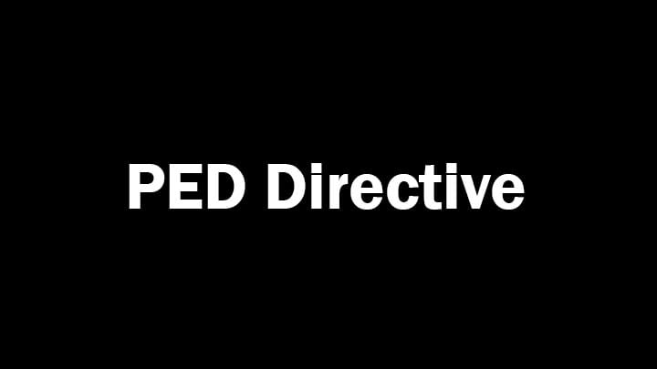 PED directive