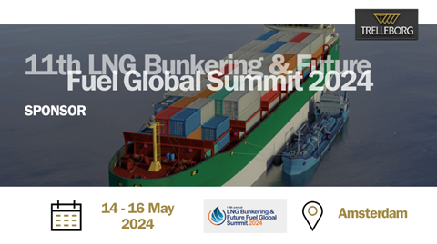 11th LNG Bunkering and Future Fuel Summit 2024 | Trelleborg Marine & Infrastructure