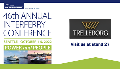 46th Annual Interferry Conference | Trelleborg Marine & Infrastructure
