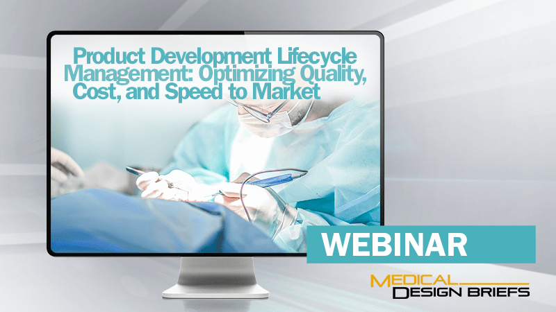 Medical Design Briefs Webinar | healthcare