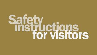 Safety instructions for visitors | Seals & Profiles
