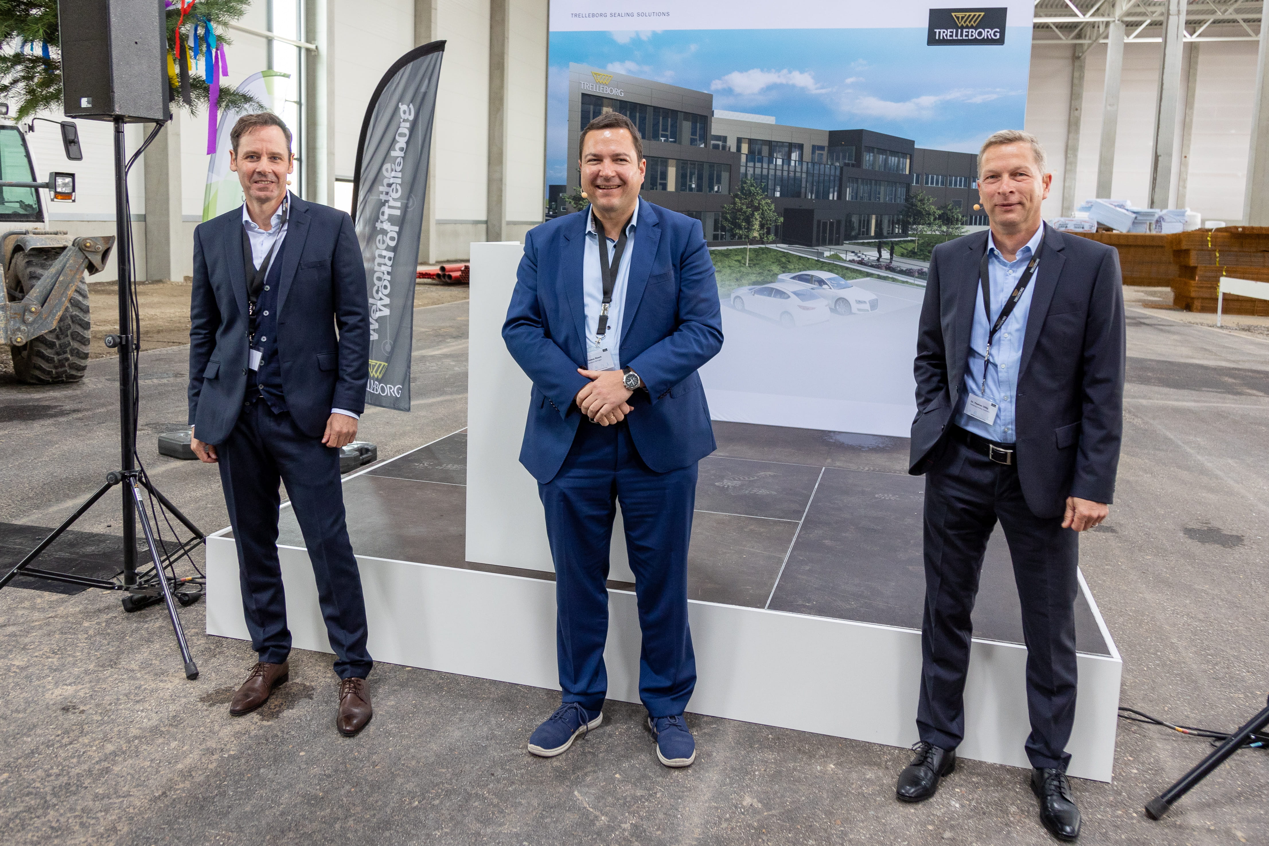 Ein Richtfest für die Zukunft von Gärtringen und Trelleborg|TSS