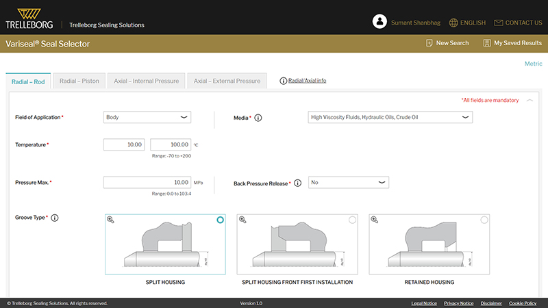 Variseal Seal Selector|TSS