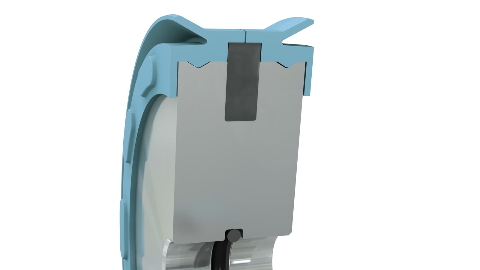 Pistón magnético completo